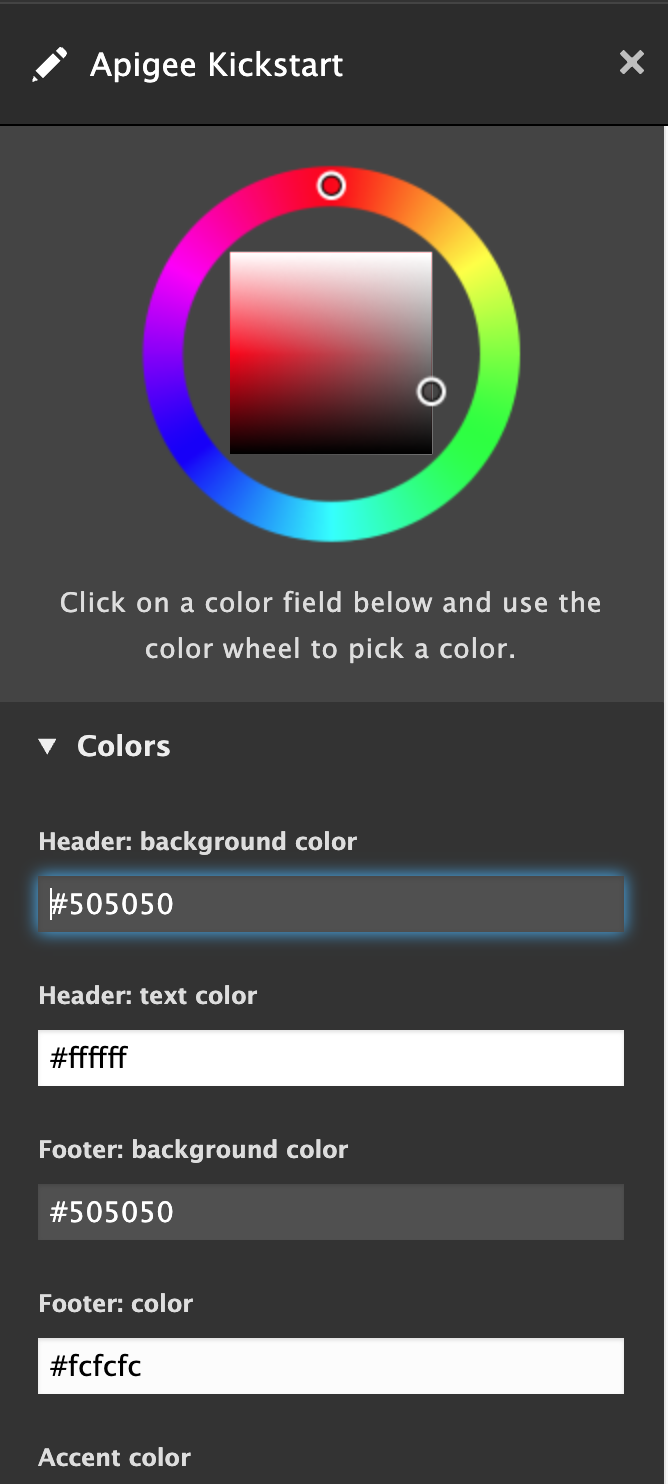 Customize your developer portal | Apigee Developer Portal Kickstart | Drupal Wiki guide on ...